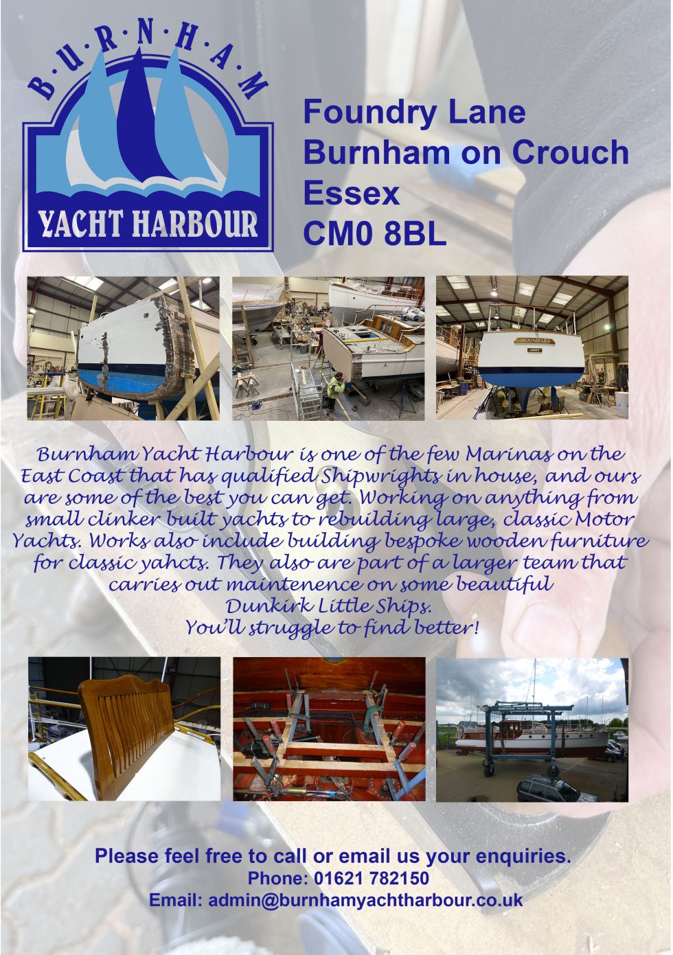 Burnham Yacht Harbour Marina | East Coast Marinas